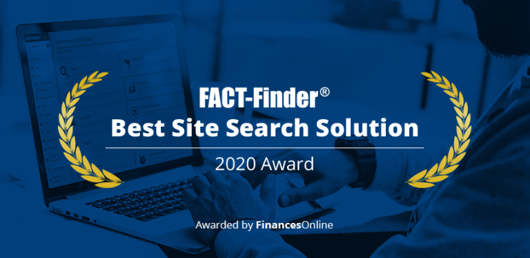FACT-Finder Takes Home Best Site Search Solution 2020 Award ...