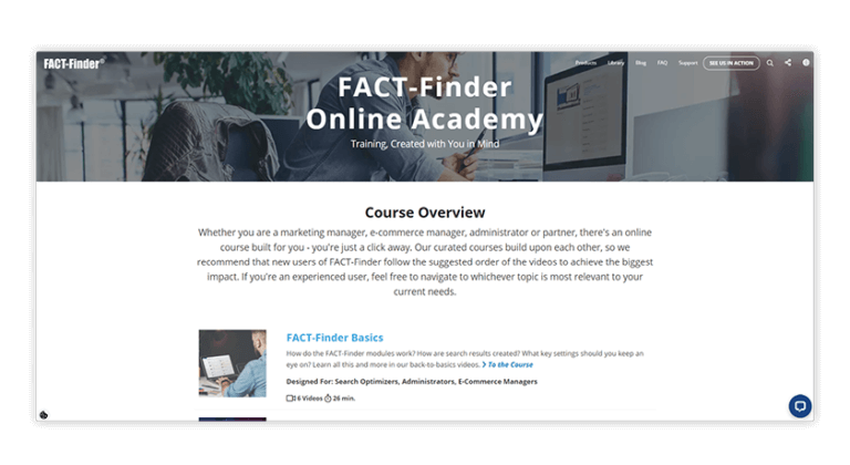 An Overview of the FACT-Finder Customer Portal