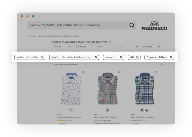 Faceted search: 9 best practices to improve UX and conversions