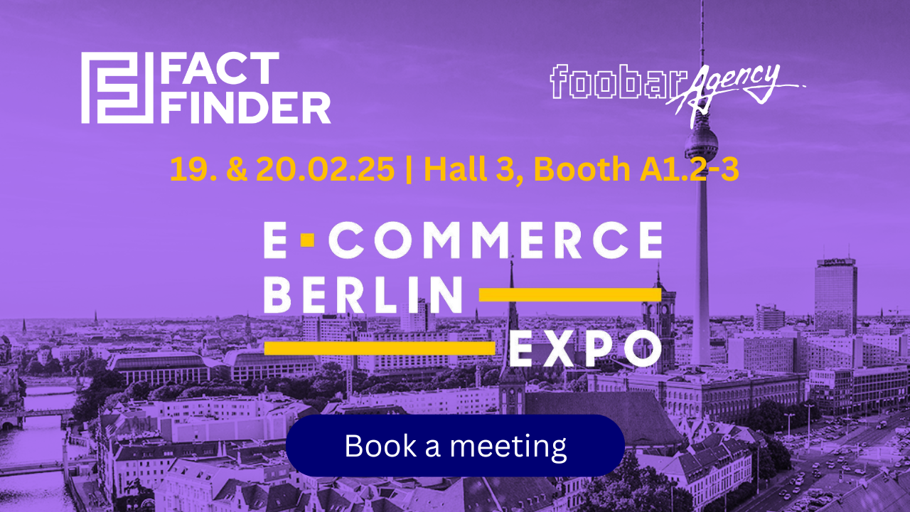 Meet us at eCommerce Berlin Expo 2025 - Book a meeting now!