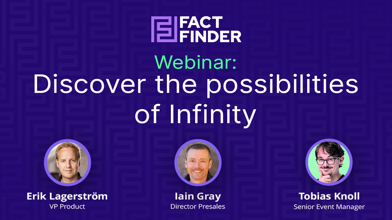 Discover the possibilities of Infinity